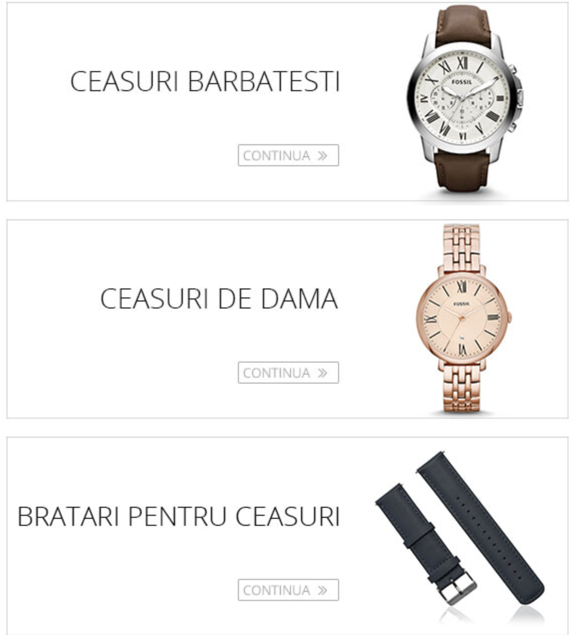 Vand magazin online de ceasuri si accesorii - vechime 10 ani + stocuri