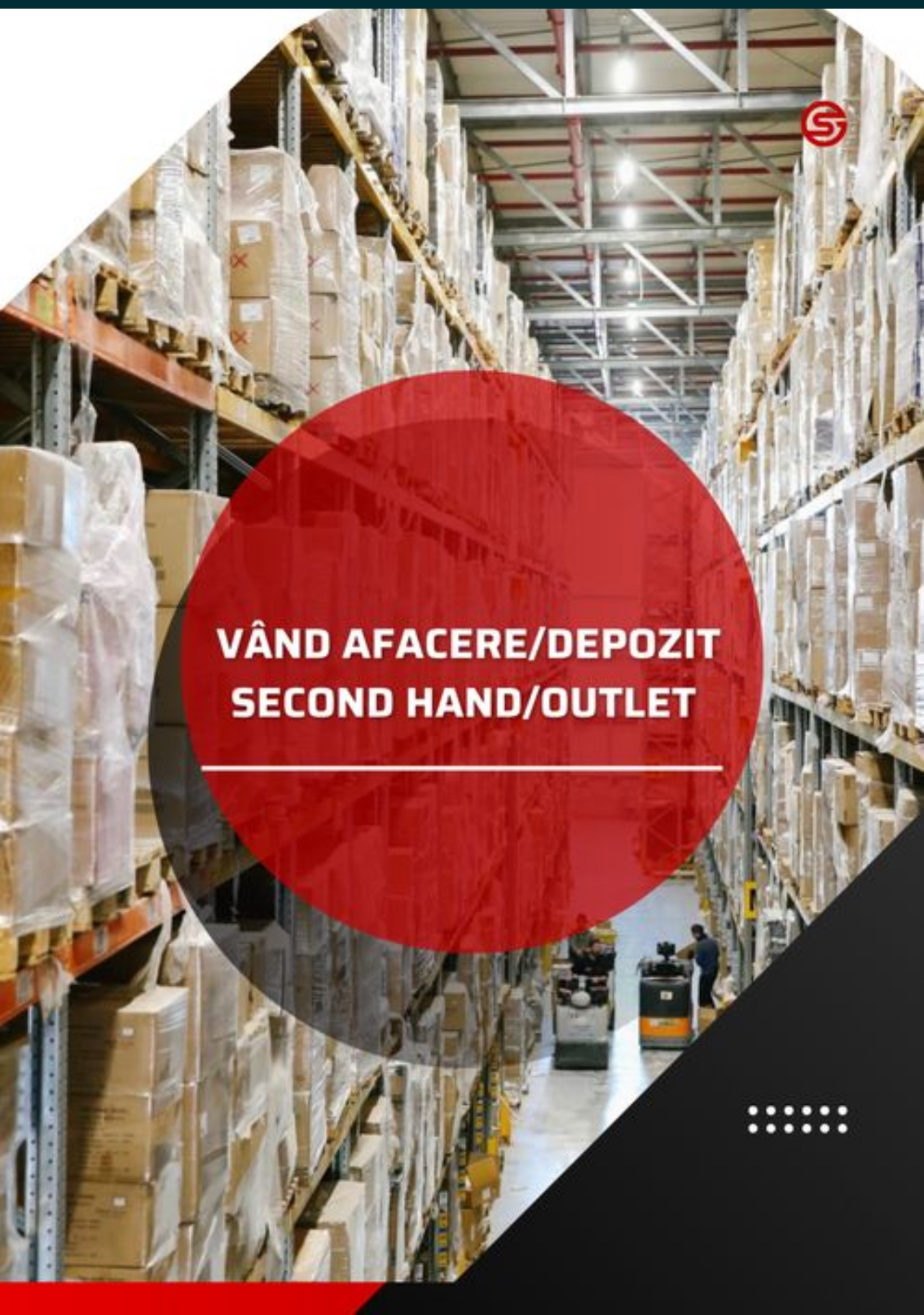 VÂND afacere/DEPOZIT second hand